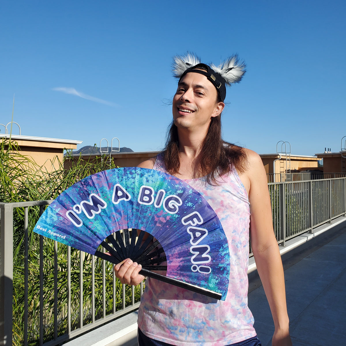 Large Foldable Rave CLACK Fan – BEXI Apparel